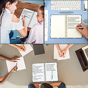 EOOUT Spiral Notebook, A5 Hardcover Spiral Journal for Women, 5.7x8.5 Inches, 160 pages, Cute Floral Notebook, Lined Journal for Gifts Office School and Work