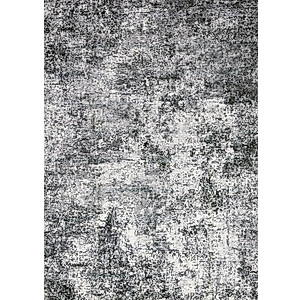Area Rug Living Room Rugs - 9x12 Large Soft Indoor Neutral Modern Abstract Low Pile Washable Rug Carpet for Bedroom Dining Room Farmhouse Home Office - Grey