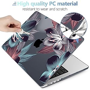 MEEgoodo Case for M3 MacBook Pro 16 inch Case 2023 2021 Released A2991 A2780 A2485 M2 M1 Pro/Max Chip, Laptop Hard Shell Case with Keyboard & Camera Cover Compatible with MacBook Pro, Clivia