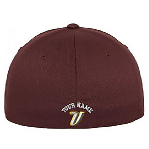 Aeiniwer New Venezuela Vinotinto Flag Customized Personalizada Baseball Cap Hat Gorra (L/XL) Maroon