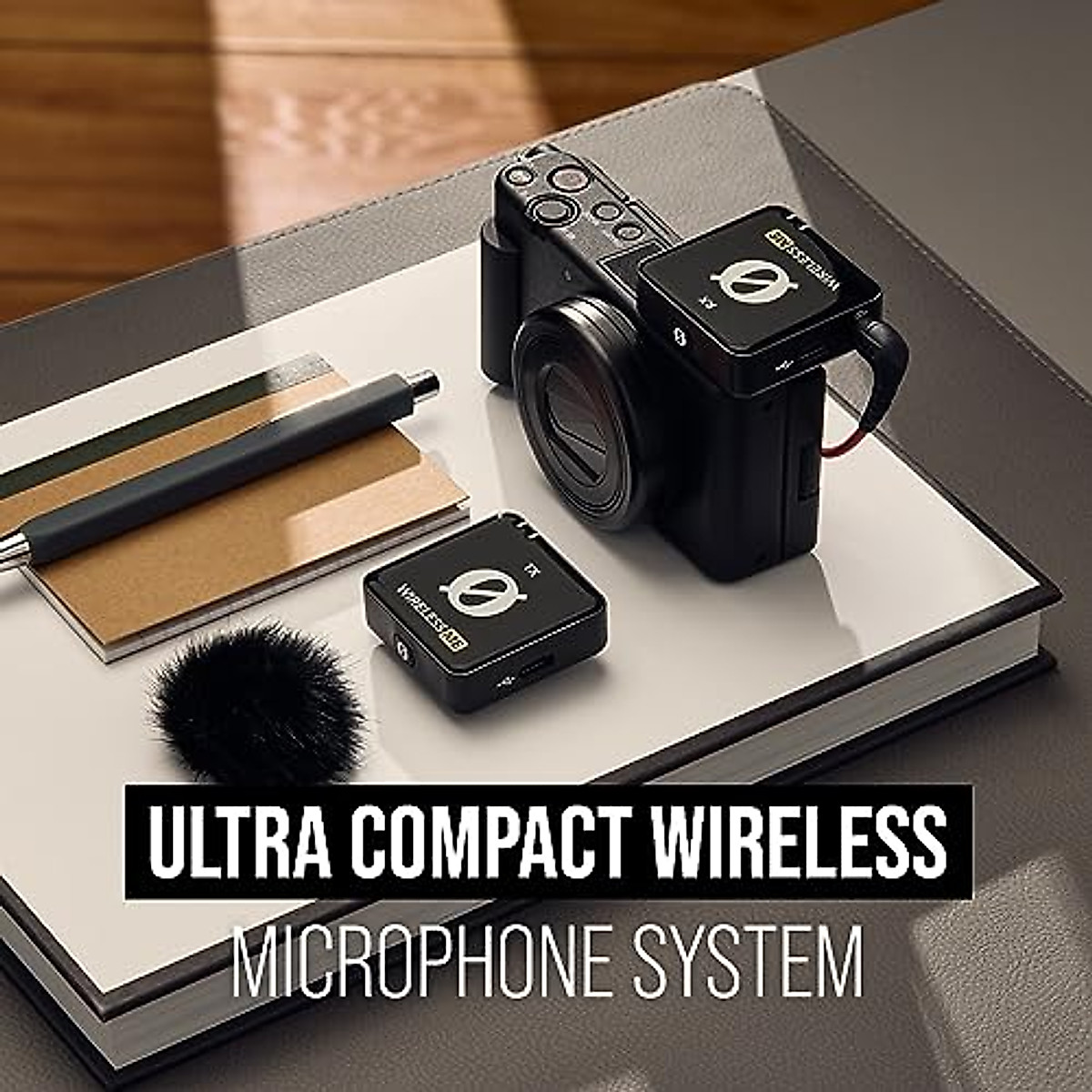 RØDE Wireless ME Ultra-compact Wireless Microphone System with Built-in Microphones, GainAssist Technology and 100m Range for Filmmaking, Interviews and Content Creation, Wireless ME