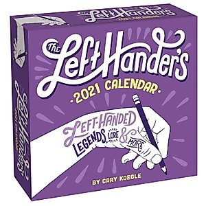 The Left-Hander's 2021 Day-to-Day Calendar