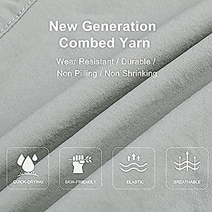 Surenow Mens Running Jogger Pants Workout Athletic Sweatpants Lightweight Thin Quick Dry Tapered Hiking Pants Sports Pants