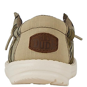 Hey Dude Boy's Wally Mossy Oak Original Botttomland T Camo Size 5 | Youth's Shoes | Youth Slip-on Loafers | Comfortable & Light-Weight