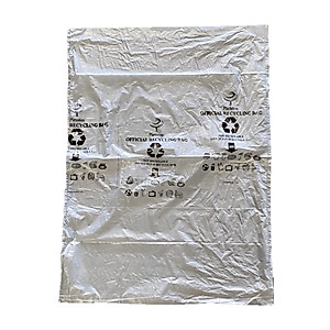 City of Plantation Clear Recycling Bags