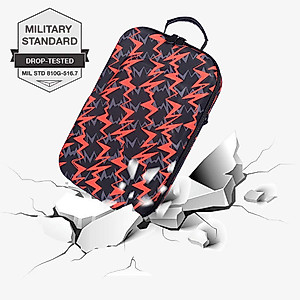 Oriolus Hard Case for Oculus Quest All-in-one VR Gaming Headset and Controllers Accessories Carrying Bag (Orange)