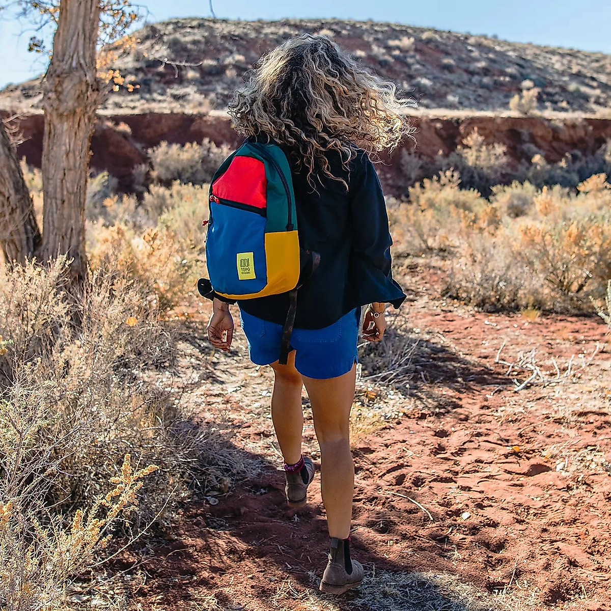 Topo Designs Light Pack - Black/Black