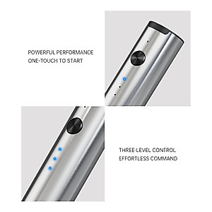 CIRCLE JOY Powerful Milk Frother Handheld with 3-Speed, Coffee Frother Wand Rechargeable Mini Drink Mixer with 2 Stainless Steel Whisk for Matcha, Hot Chocolate, Cappuccino,& Egg Mini Frother