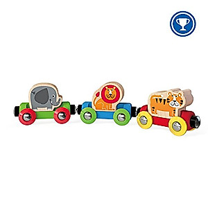 Hape Award Winning Railway Jungle Journey Train Set
