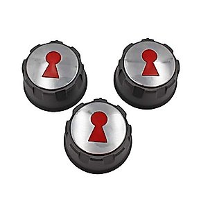 Control Knobs 69893 Compatible with Weber Spirit 200 & 300 Series (with Up Front Controls) Years 2013 and Newer(Set of 3)