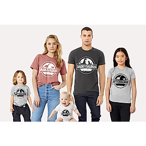 Teeny Fox Daddysaurus Daddy Saurus Dinosaur Family Cute Matching Outfits Shirts