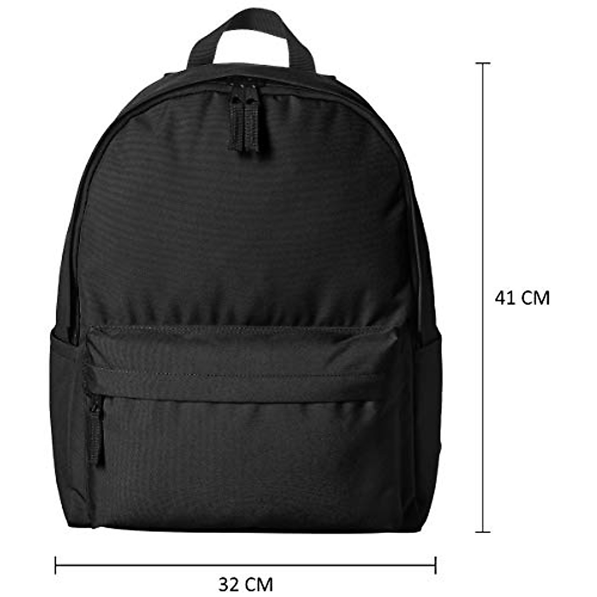 Amazon Basics Classic School Backpack - Black