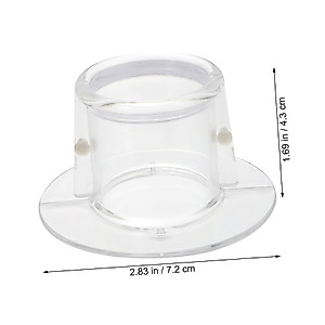 CIYODO Neck Collar Recovery Cones for Chickens Cats Bird Recovery Neck Wear Parrot -bite Collar Pet Parrot Bite Collar Bird Scratch Collar Rodent Cone Bird Supplies Pluck Hair