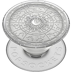 PopSockets Plant-Based Phone Grip with Expanding Kickstand, Eco-Friendly PopSockets for Phone - Translucent Star Signs