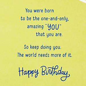 Hallmark 18th Birthday Card (18 and Awesome)