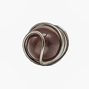 PG COUTURE Narmadeshwar Shivling Pendant Narmada Stone Locket (Multicolor)