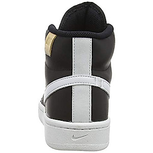 Nike Women's Sneaker, Black White, 8