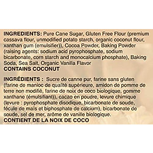 XO Baking Co. Chocolate Cake Mix - Flavorful Non-GMO Certified Chocolate Cake Baking Mix - No Preservatives or Artificial Flavors (1 Pack)