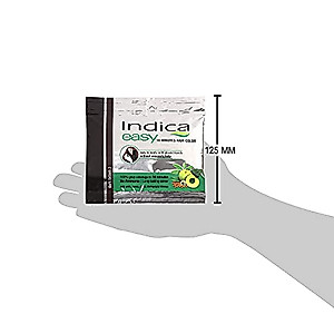 Indica Easy Shampoo Based Hair Color Dark Brown| Pack of 3