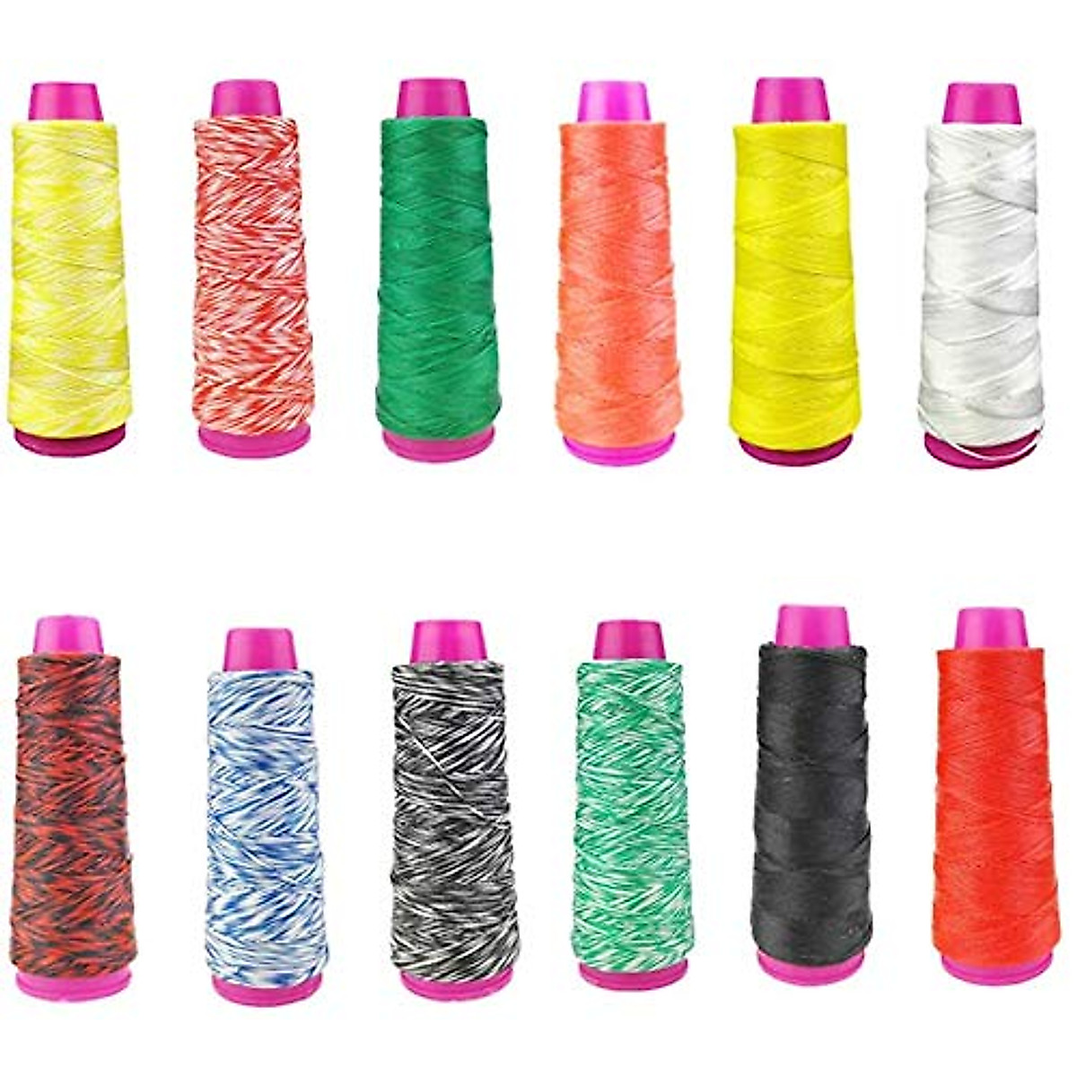 AMEYXGS Archery 110m Bowstring Material Dacron Bowstring Rope Making Thread (Orange)