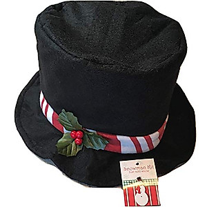 Snowman Making Kit Just Add Snow! 8 Piece kit Plus Black Hat
