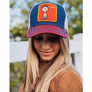 Peter Grimm Peanuts Cartoon Collection, Adjustabale Baseball Cap White