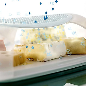 Tupperware CheeSmart Max Cheese & Deli Storage Box Large - Food Storage Container - Keeps Food Fresher For Longer - Odour-Free Fridge - 100% BPA Free Plastic - Ideal for Cheese, Dairy & Deli Meats