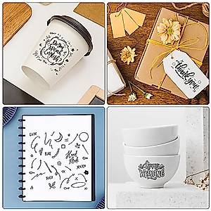 DOOHALO Metallic Grey Black Pens for Cricut Maker 3/Maker/Explore 3/Air 2/Air 1.0/0.8/2.0/2.5 Variety Point Tips Gel Glitter Markers for drawing Writing Compatible with Cricut Machine