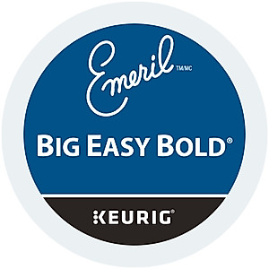 Emeril's Big Easy Bold Coffee Keurig Single-Serve K-Cup Pods, Dark Roast Coffee, 24 Count