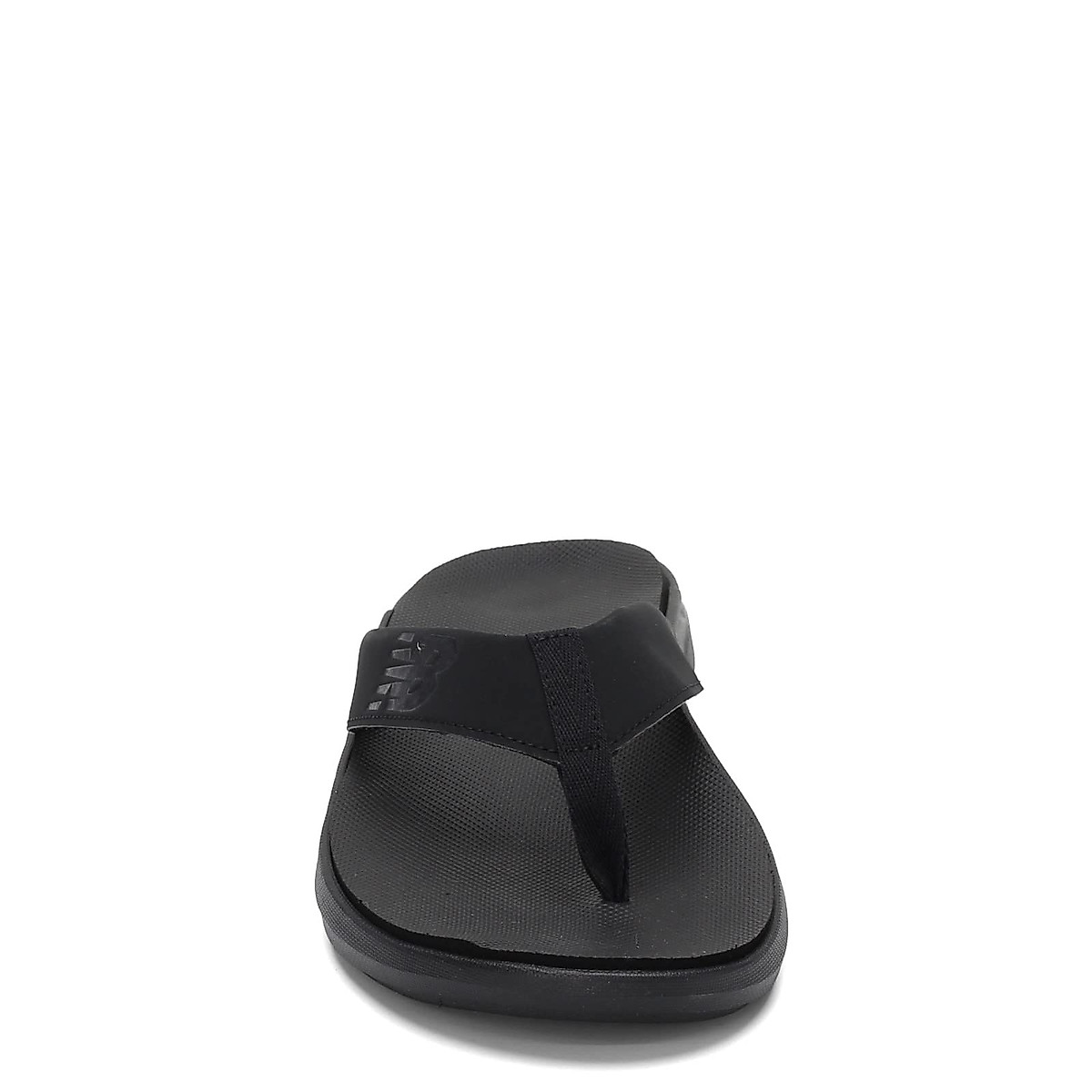 New Balance Men's 340 V1 Flip-Flop, Black/Magnet, 13