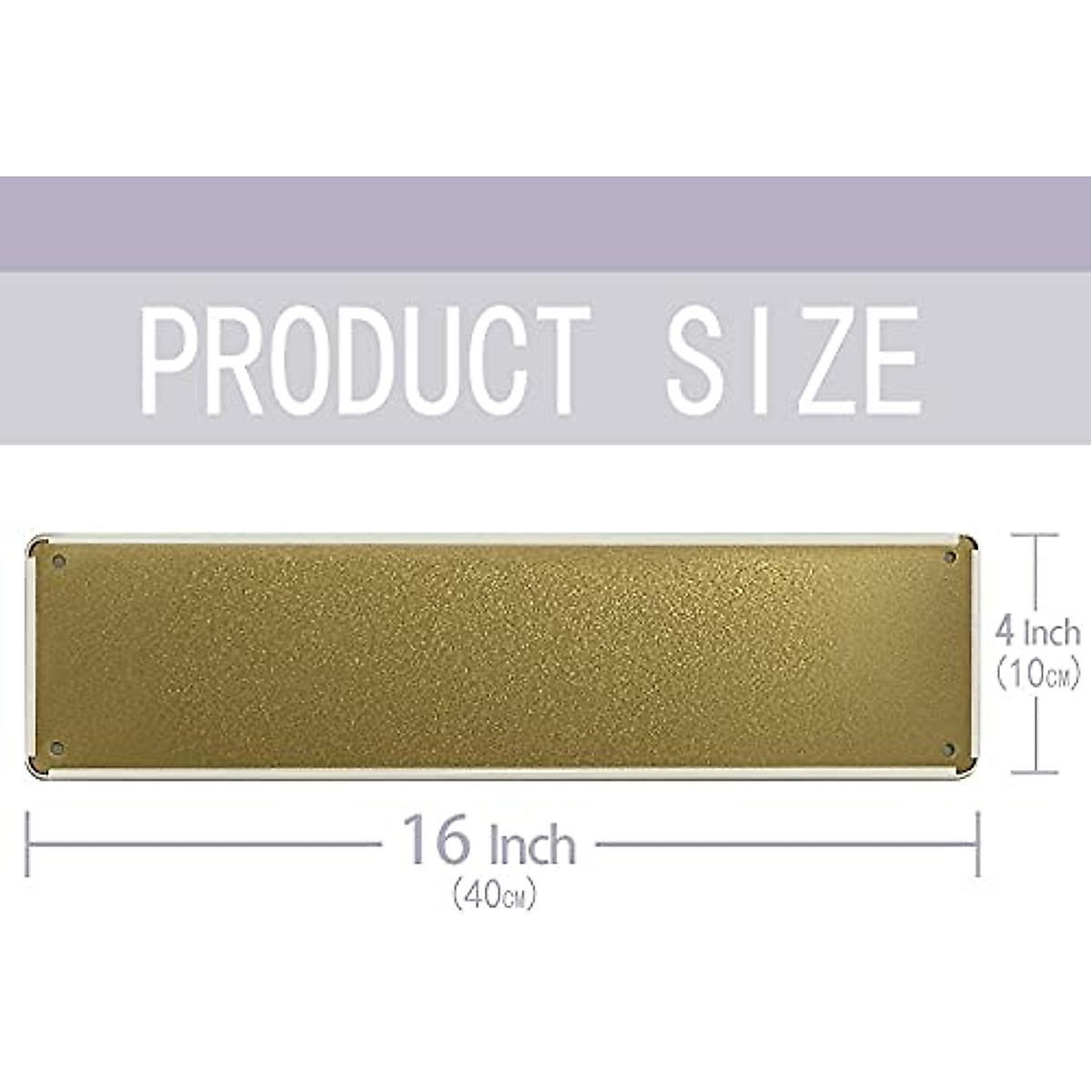 KILSPU No Outlet Right Arrow Road Warning Sign Street Road Metal Sign 4x16inch