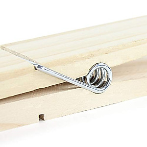 12 Inch, Giant Clothespins, Jumbo Wood Clips for DIY Craft, Bathroom or Laundry Room Decoration, 1 PCS