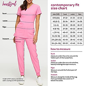 HeartSoul Scrubs Women's Break Solutely Fabulous 34" Lab Coat, White, Large