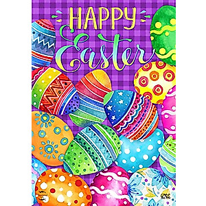 Briarwood Lane Painted Easter Eggs Holiday Garden Flag 12.5" x 18"