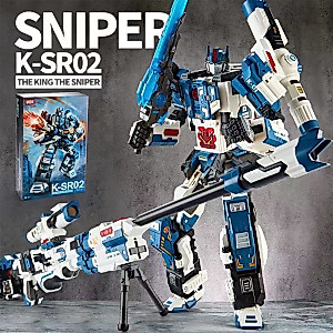 NBK Deformation Robot Toy King of Sniper Rifle Action Figure Oversized Deformed Original Gift for Kids Adults