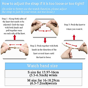 Somesame Compatible with Samsung Galaxy Watch 6/5/4/Active 2 40mm 44mm Band/Watch 6 Classic/Galaxy Watch 5 Pro 45mm/Watch 4 Classic,20mm Boho Beaded 5 Wraps Chakra Bracelet Watch Strap for Women Men