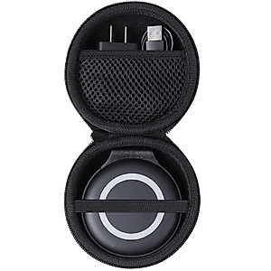 Khanka Hard Travel Case Replacement for UCOMX Nano Magnetic 2 in 1 Wireless Charger, Wireless Folding Charging Station, Case Only (Black)