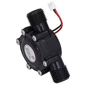 Mini Water Turbine Electric Generator, Hydro Power Converter Brushless Electricity Generator, 12V DC Output Hydroelectric Power Supply for Shower Light Outdoor Camping