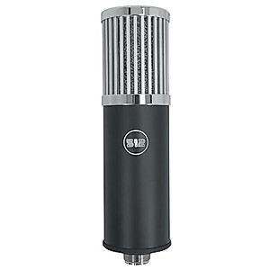 512 Audio by Warm Audio Skylight Large Diaphragm Studio Condenser XLR Microphone + Shock Mount + Bag for Recording and Podcasting