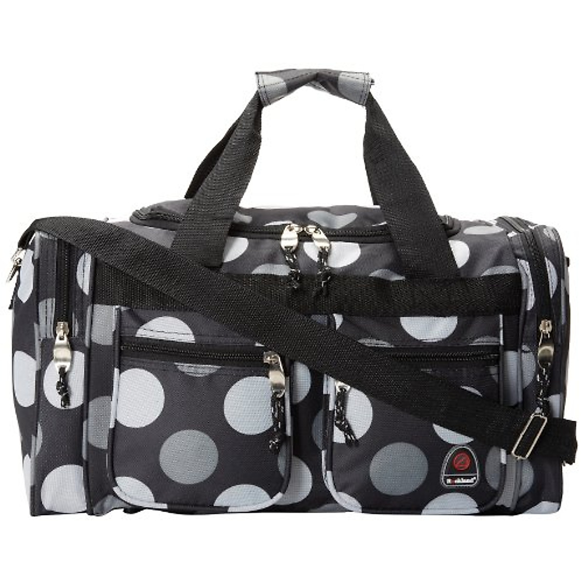 Rockland Duffel Bag, Big Black Dot, 19-Inch