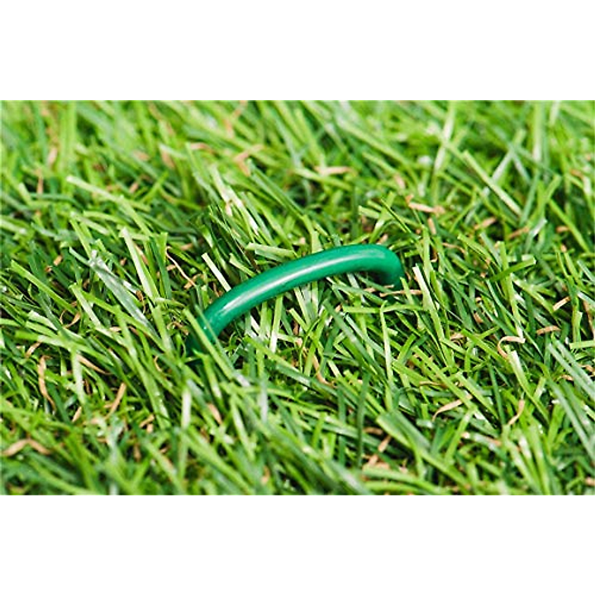 Garden Stakes, Ground Anchors, Pegs Galvanized Staples Securing Pins Spikes for Lawn Farm Sod Landscape 25 PCS