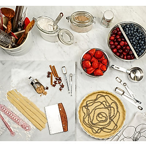 RSVP International Endurance Kitchen Collection Baking Accessories, Bench Scraper, Pastry Blender