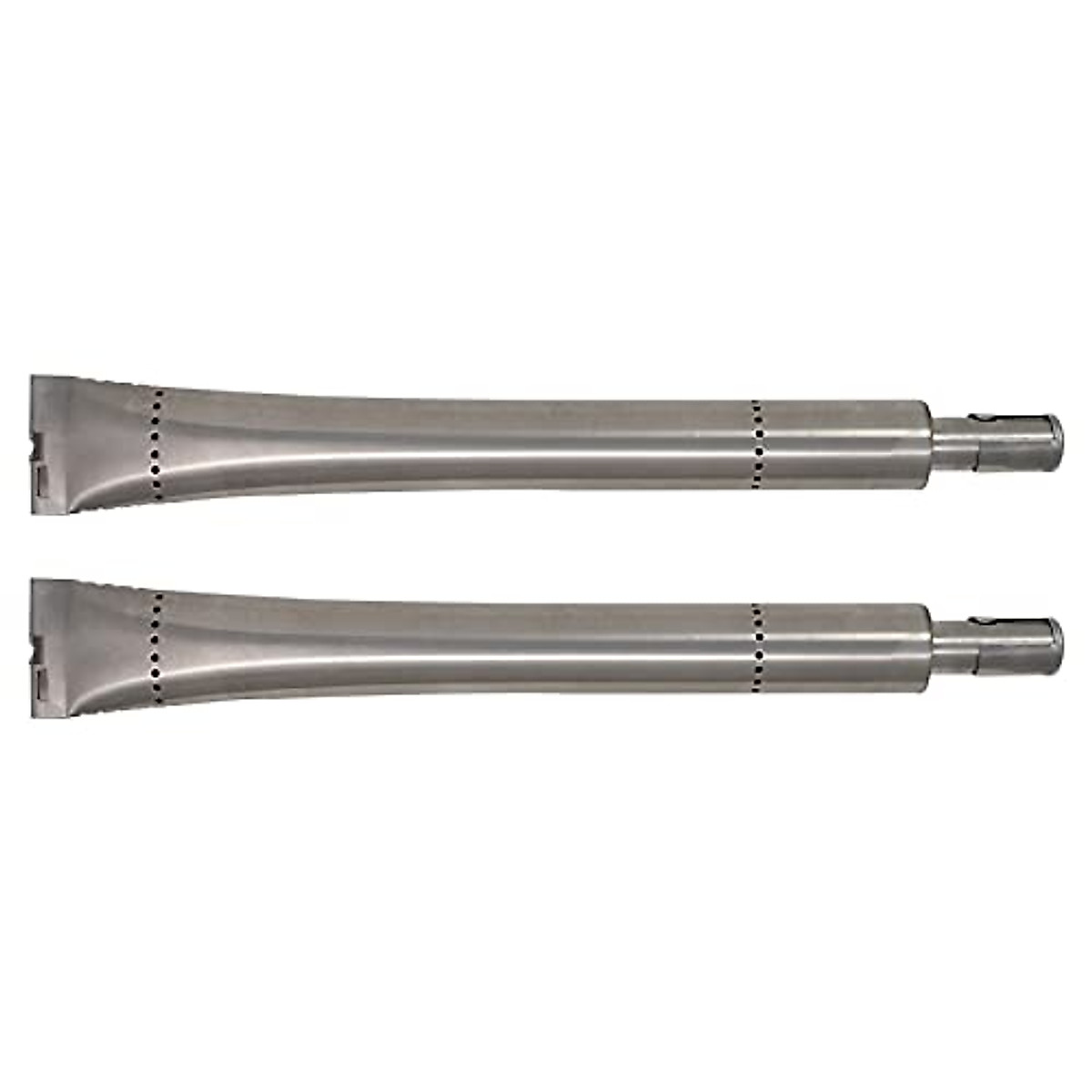 UpStart Components 2-Pack BBQ Gas Grill Tube Burner Replacement Parts for Broil King 9885-56 - Compatible Barbeque Stainless Steel Pipe Burners
