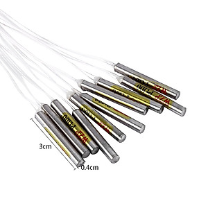 10Pcs PT100 Platinum Resister Temperature Sensor Waterproof Probe©20¡æ to 250¡æ