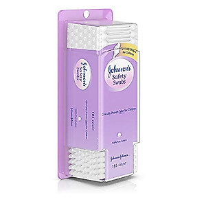 Johnson's Baby Safety Swabs 185 Each