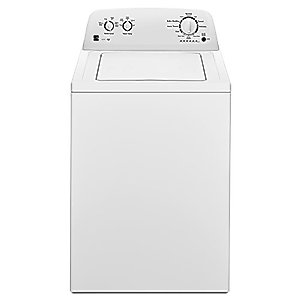 Kenmore Top-Load Washer with Dual Action Agitator, Stainless Steel Top Loader Laundry Washing Machine, 3.5 cu. ft. Capacity White