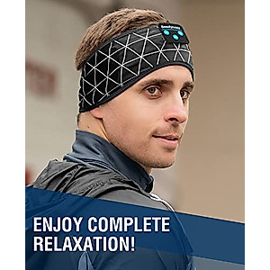 ASMRBAND Sleep Headphones Sports Headband, Sleeping Headphones for Side Sleeper, Headband Headphones with Ultra-Thin HD Stereo Speakers Perfect for Sleeping,Yoga,Insomnia, Air Travel, Meditation