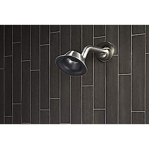 KOHLER 28238-NKE-BN Moxie Bluetooth Showerhead, Waterproof Shower Speaker, 2.5 GPM, Vibrant Brushed Nickel