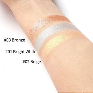 Boobeen Highlight and Glow Stick Shimmer Cream Makeup Contour Stick Highlighter Bronzer Stick Waterproof Long-lasting Face Glitter Highlighter Makeup Stick, Pack of 1