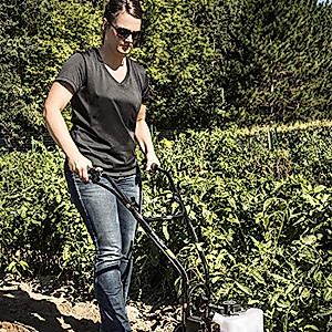 Earthquake 31635 MC33 Mini Tiller Cultivator, Powerful 33cc 2-Cycle Viper Engine, Gear Drive Transmission, Height Adjustable Wheels, 5 Year Warranty,Red